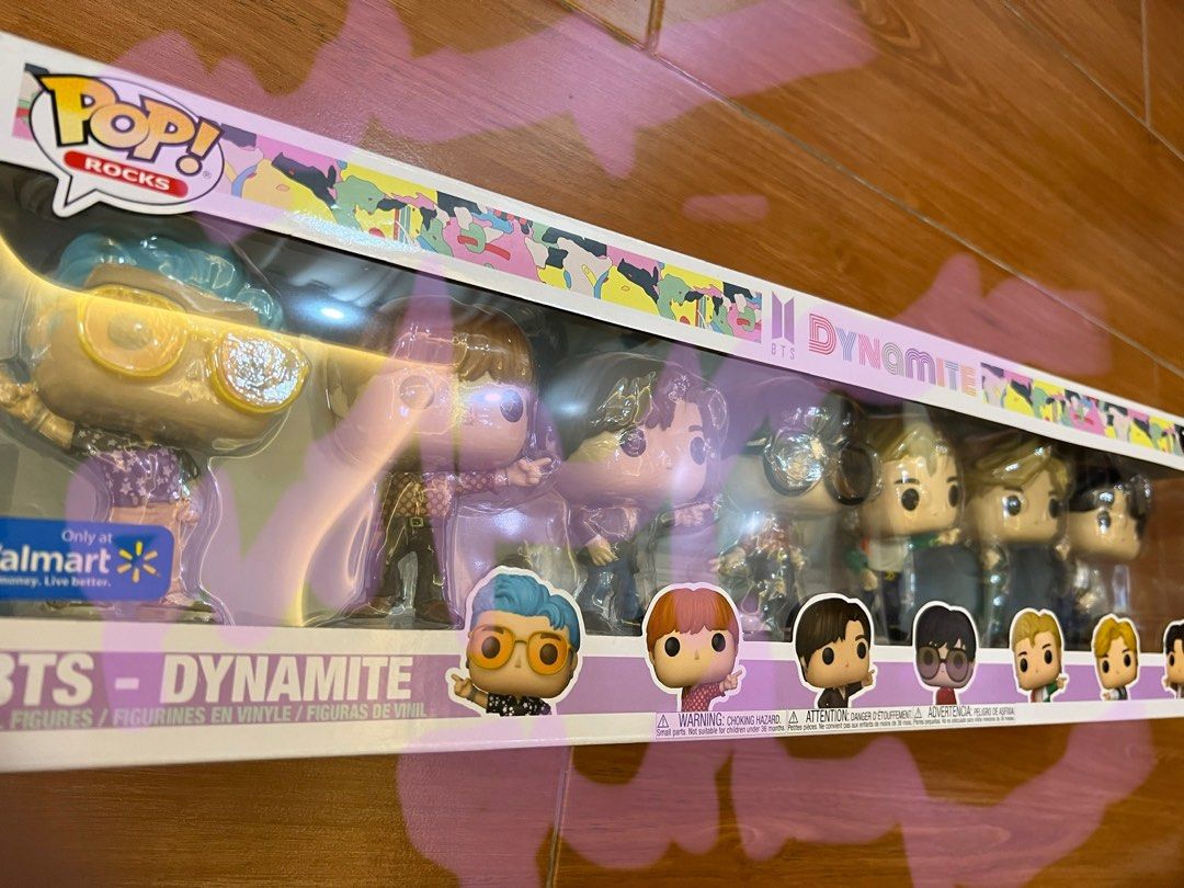 7 Pack Walmart Exclusive BTS Dynamite Funko Pop, Hobbies & Toys ...