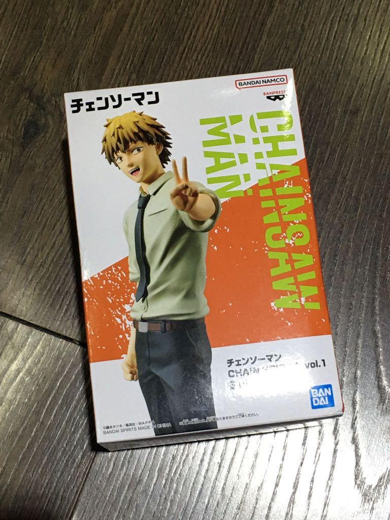 日版 鏈鋸人 電鋸人 denji 淀治 banpresto chain spirits vol.1, 興趣及遊戲, 玩具 & 遊戲類 - Carousell