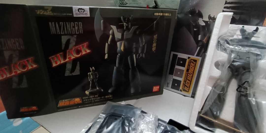 全新 日版 超合金魂 GX01B GX 01B Black Mazinger 黑色鐵甲萬能俠1號, 興趣及遊戲, 玩具 & 遊戲類 - Carousell