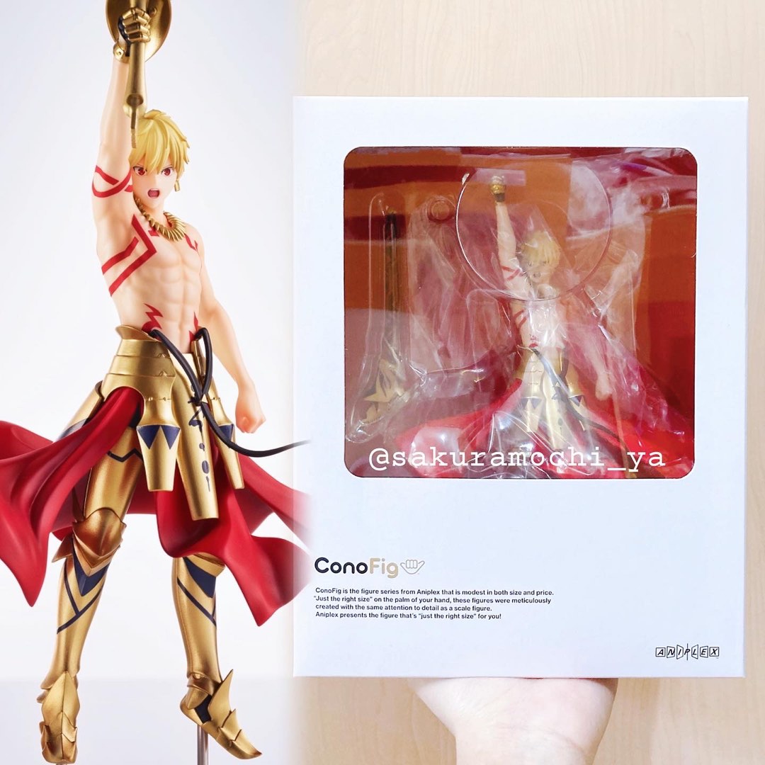全新現貨 Aniplex+限定 Fate/Grand Order FGO FSN Fate/Stay Night 絕對魔獸戰線 巴比倫尼 Archer 金閃閃 吉爾伽美什 PVC Cono ...