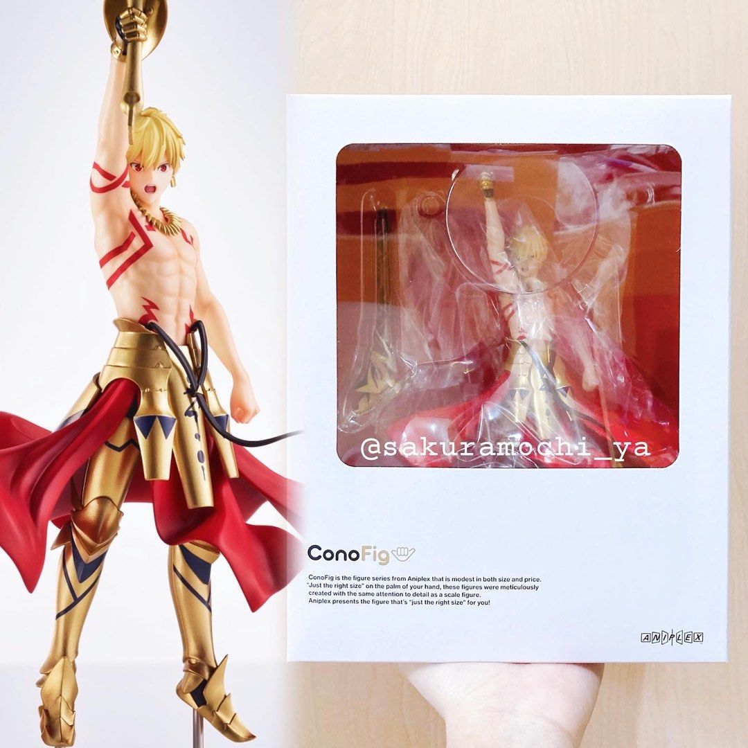 全新現貨 Aniplex+限定 Fate/Grand Order FGO FSN Fate/Stay Night 絕對魔獸戰線 巴比倫尼 Archer 金閃閃 吉爾伽美什 PVC Cono ...