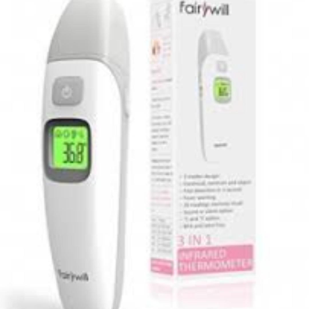 * [B2545] * Fairywill Infrared Digital Ear and Forehead Thermometer ...