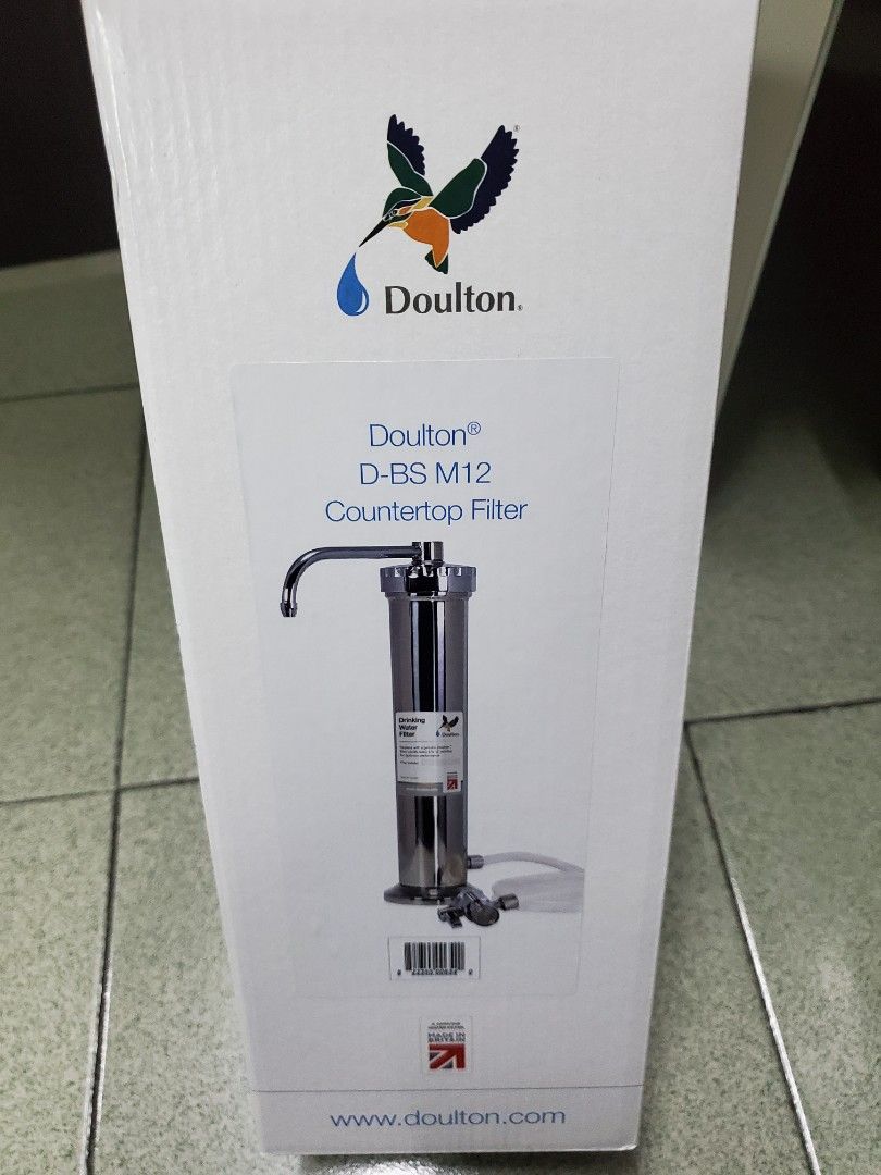 道爾頓 Doulton M12系列 DBS 座枱式濾水器 + BTU2501 濾水芯 香港行貨, 家庭電器, 廚房電器, 濾水器及飲水機 - Carousell
