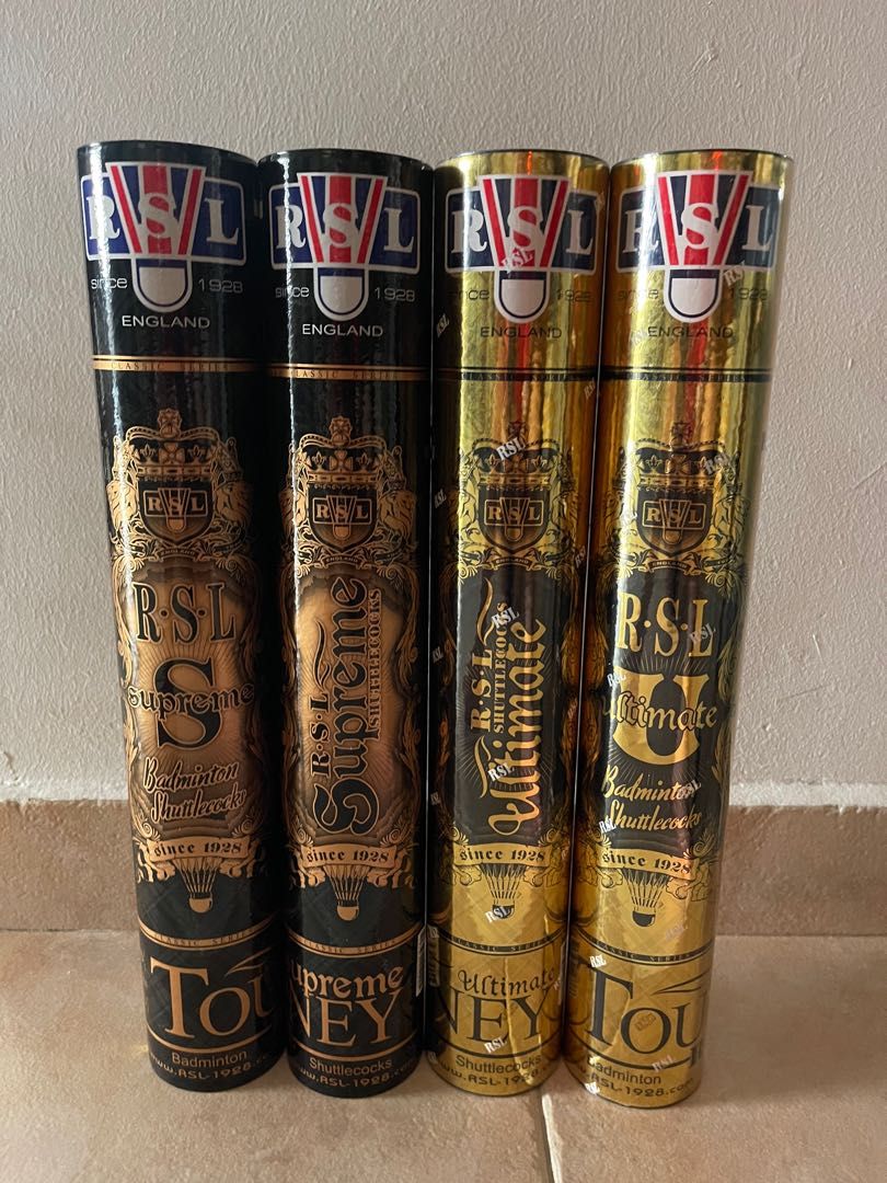 ‼️ RSL SUPREME AND RSL ULTIMATE badminton shuttles ‼️ on Carousell