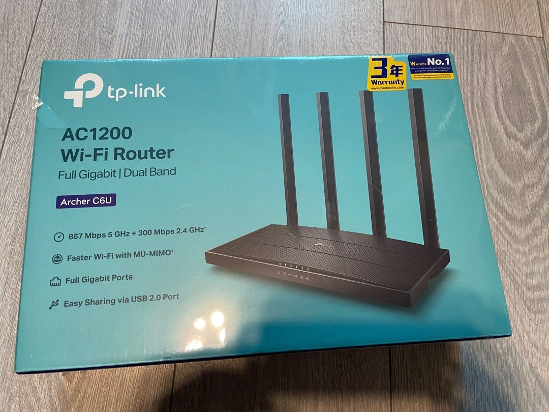 AC 1200 WiFi router, 電腦＆科技, 電腦周邊及配件, Wifi及上網相關產品 - Carousell
