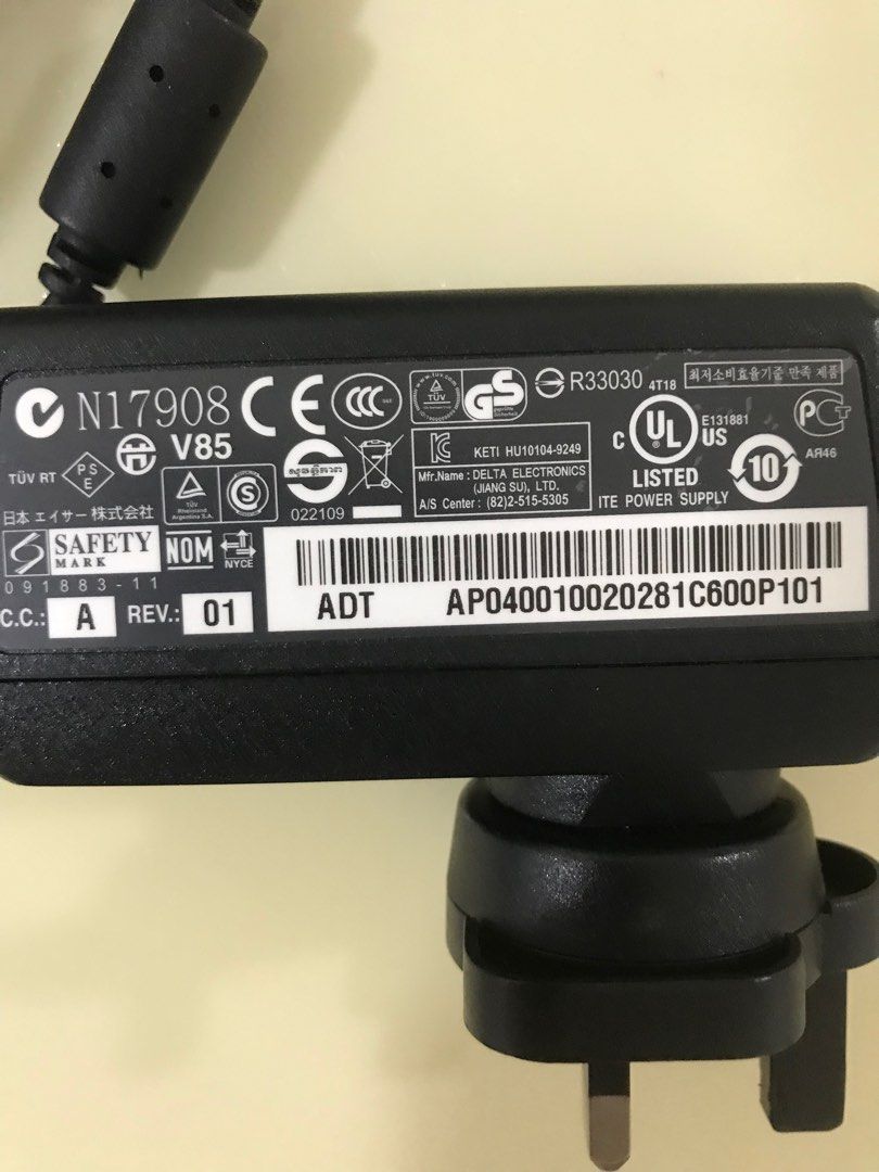 AC Adapter (ADP-40TH-A), Computers & Tech, Parts & Accessories, Cables ...
