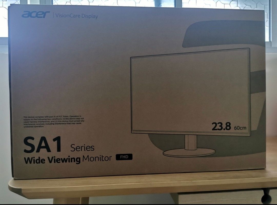 Acer Monitor 23.8" SA241Y, Computers & Tech, Parts & Accessories ...