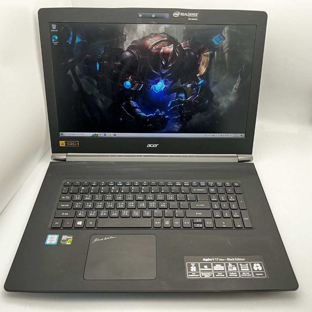 Acer N15W6 電競筆電 i7-6700HQ Ram 16GB 256G SSD+1TB HDD獨顯GTX960M 4G 17.3吋 ...