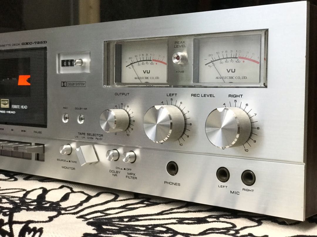 Akai GXC-725D Stereo Cassette Deck (1978-79), Audio, Other Audio ...