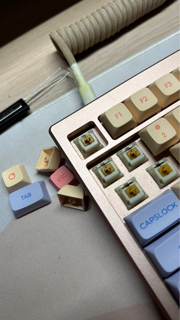 AKKO MOD007 pink version, Computers & Tech, Parts & Accessories ...