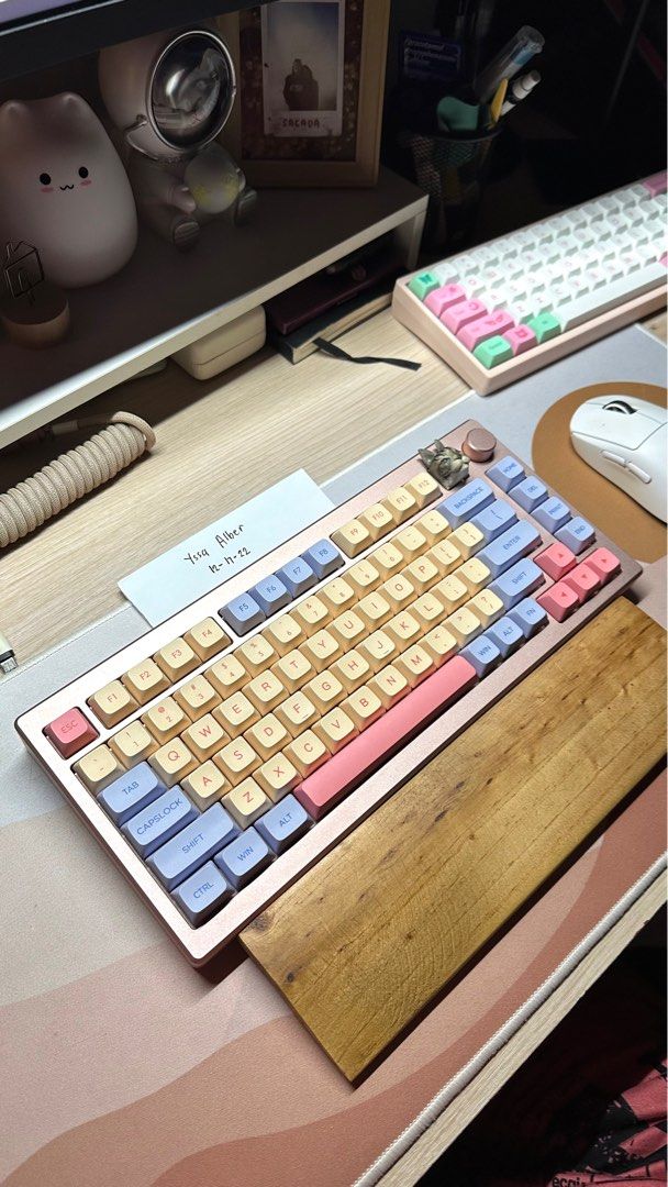 AKKO MOD007 pink version, Computers & Tech, Parts & Accessories ...