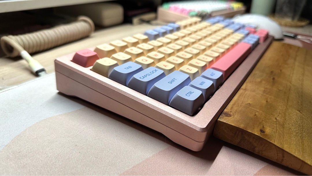 AKKO MOD007 pink version, Computers & Tech, Parts & Accessories ...