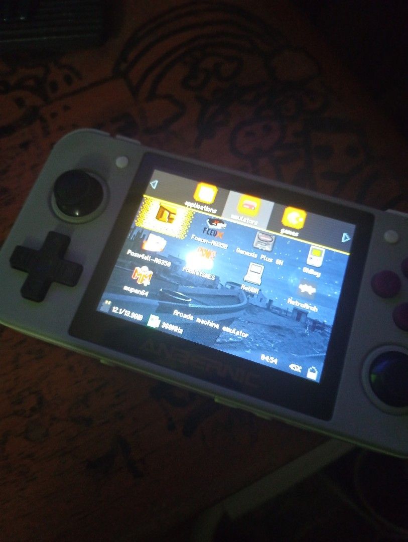 ANBERNIC RG350 emulation handheld, Video Gaming, Video Game Consoles ...