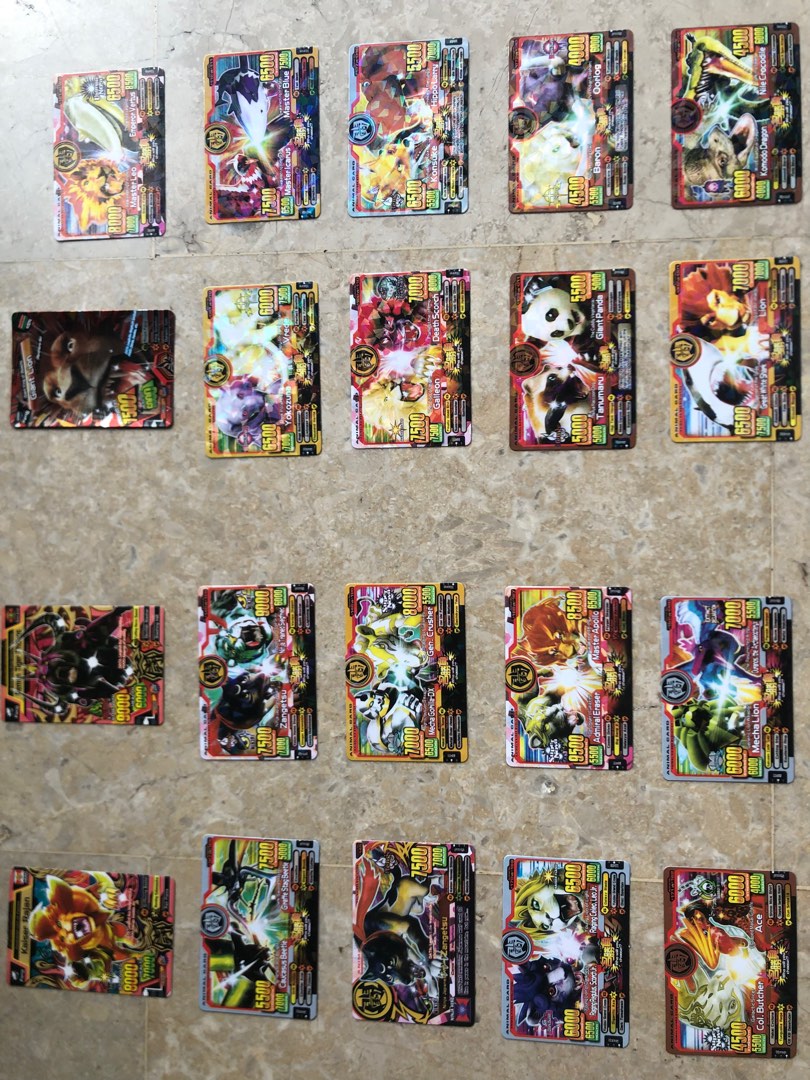 ANIMAL KAISER ULTRA RARE CARDS + normal cards w/ collectible book, Hobbies & Toys, Toys & Games ...