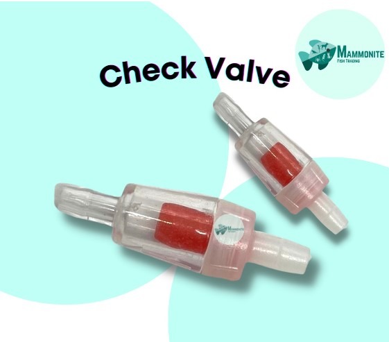 Aquarium Check Valve 1 Piece For Air Pumps Silicone Hose One Way Non ...