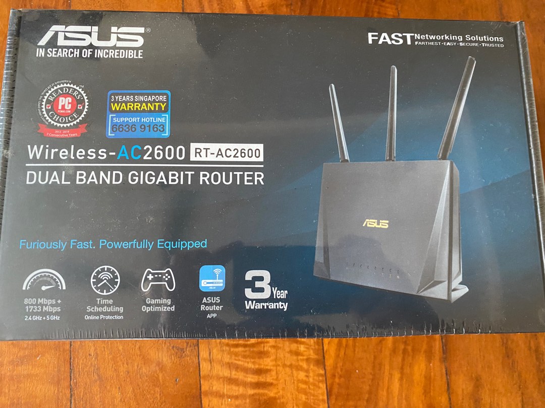 Asus RT-AC2600 Router, Computers & Tech, Parts & Accessories ...