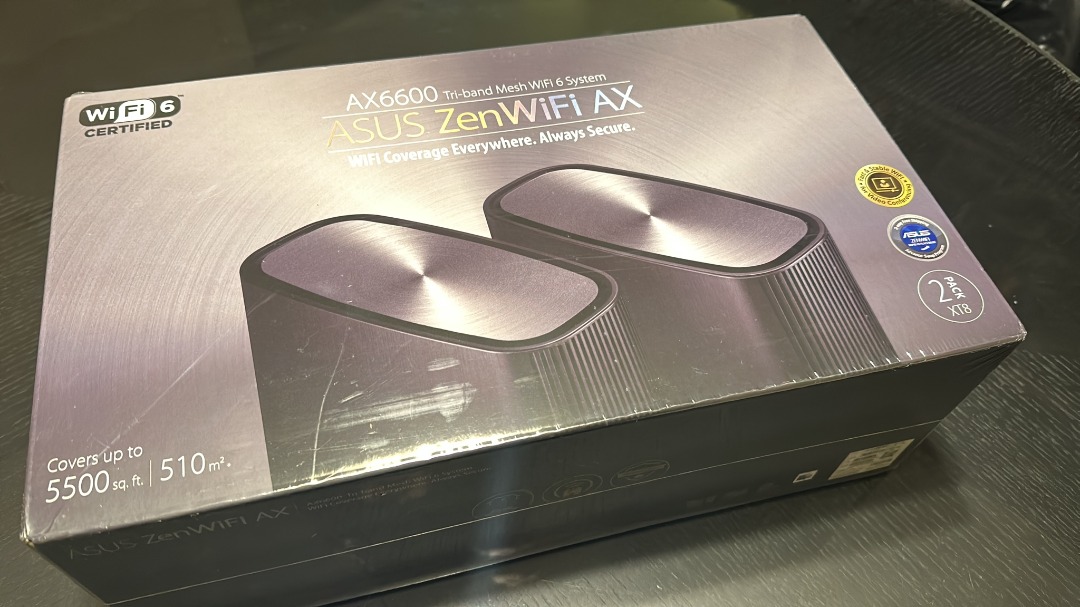 Asus XT8 Zen WIFI AX Black (2 Units), 電腦＆科技, 電腦周邊及配件, Wifi及上網相關產品 ...