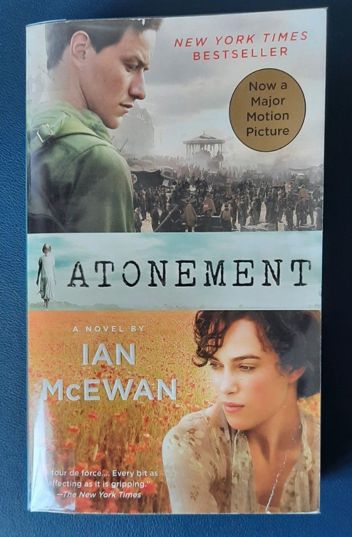 Atonement by Ian McEwan, Hobbies & Toys, Books & Magazines, Fiction & Non-Fiction on Carousell