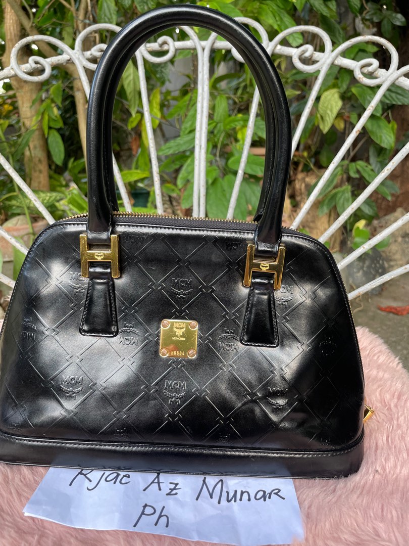 auth alma mini mcm, Luxury, Bags & Wallets on Carousell