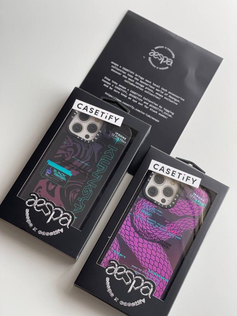 Authentic Casetify X Aespa Collaboration Date of release Dec 22, 2022 ...