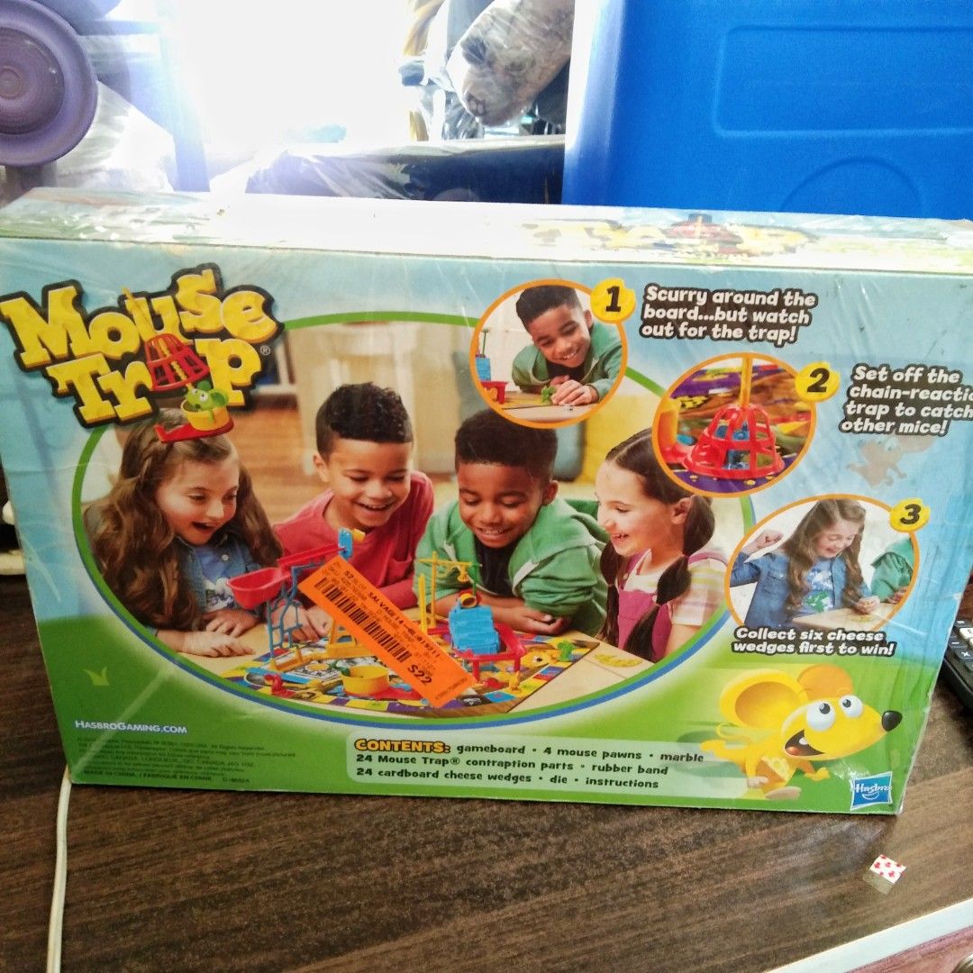 Authentic Mouse Trap Board Game, Hobbies & Toys, Toys & Games on Carousell