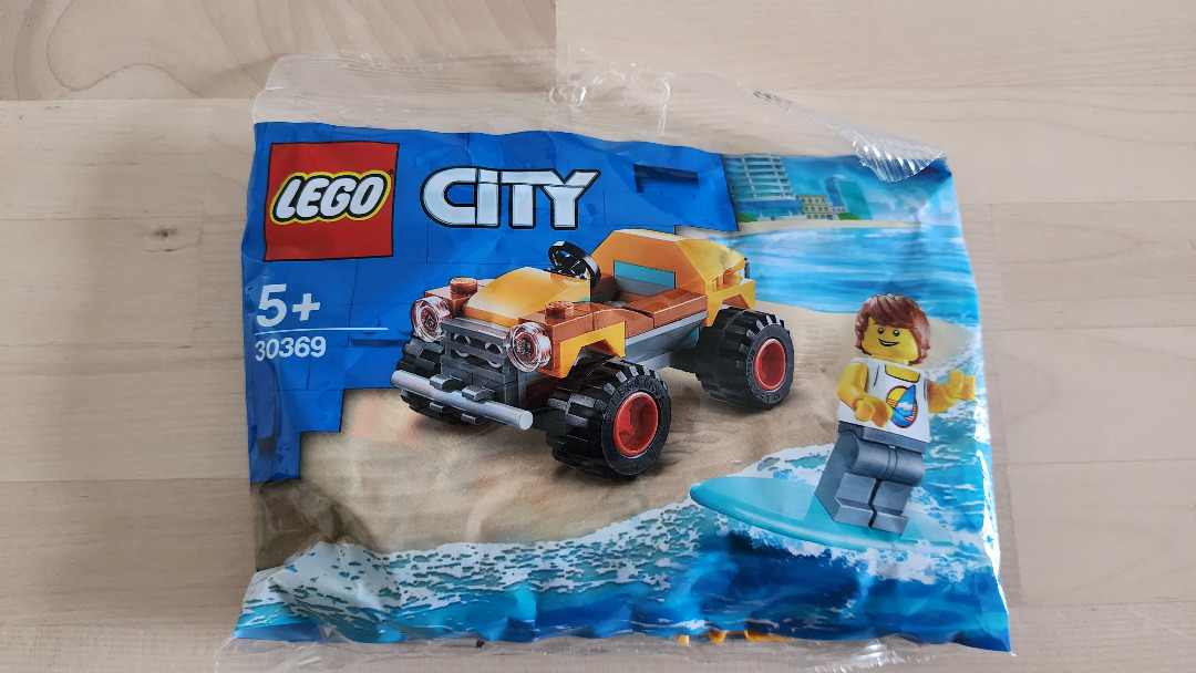(Available now) LEGO CITY 30369 Beach Buggy Polybag, Hobbies & Toys ...