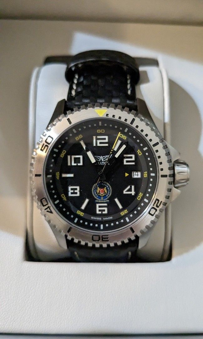 Aviator Military Special Edition SAF, Men's Fashion, Watches ...