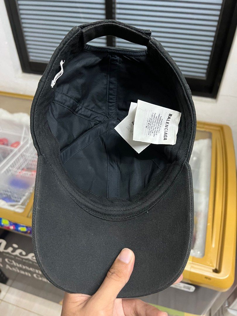 Balenciaga Paris Tower Cap, Luxury, Accessories on Carousell