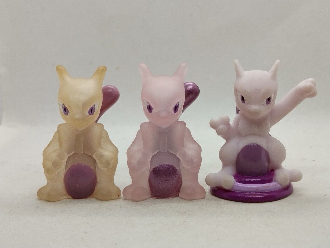 Bandai - Pokemon - Mewtwo - Finger Doll - Finger Puppet - Translucent ...
