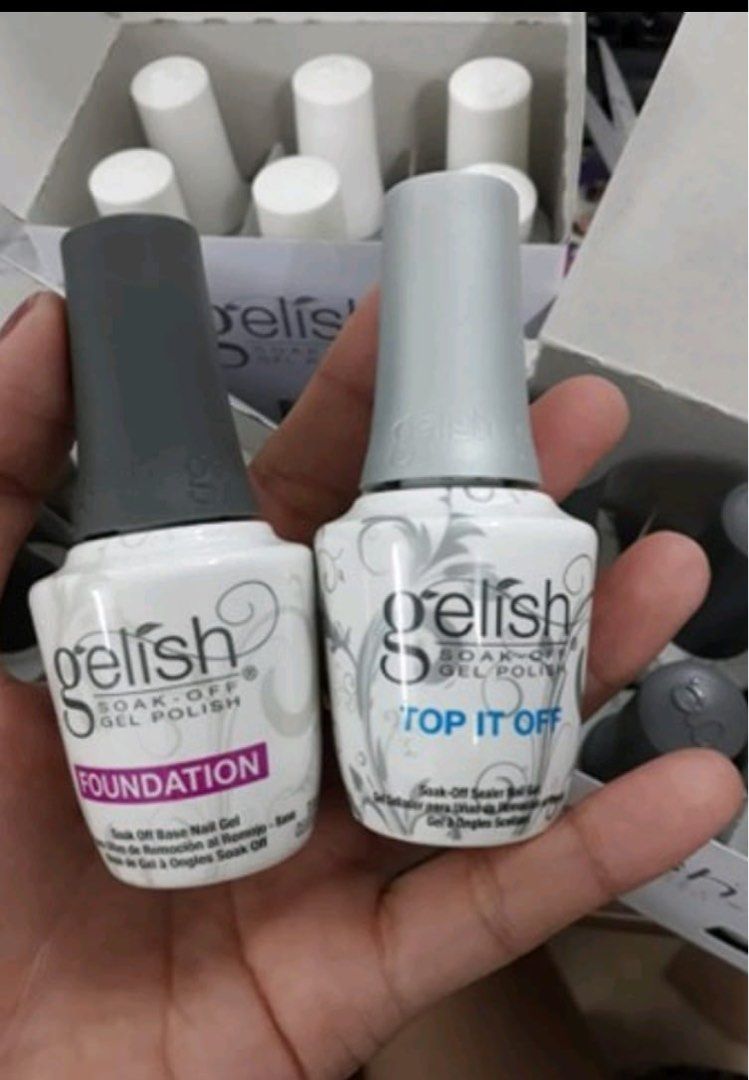 Base top gelish, Beauty & Personal Care, Hands & Nails on Carousell
