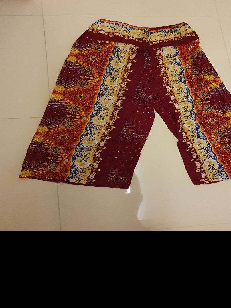 Batik Pants, Women's Fashion, Bottoms, Other Bottoms on Carousell