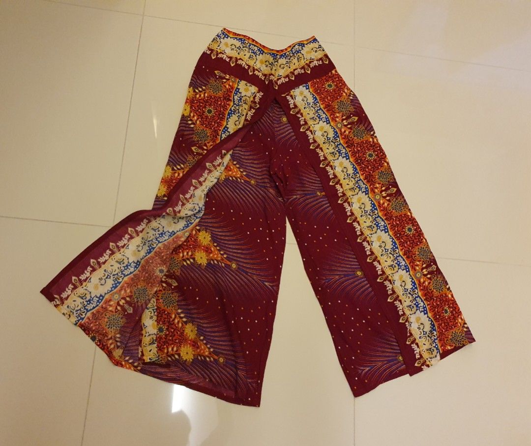 Batik Pants, Women's Fashion, Bottoms, Other Bottoms on Carousell