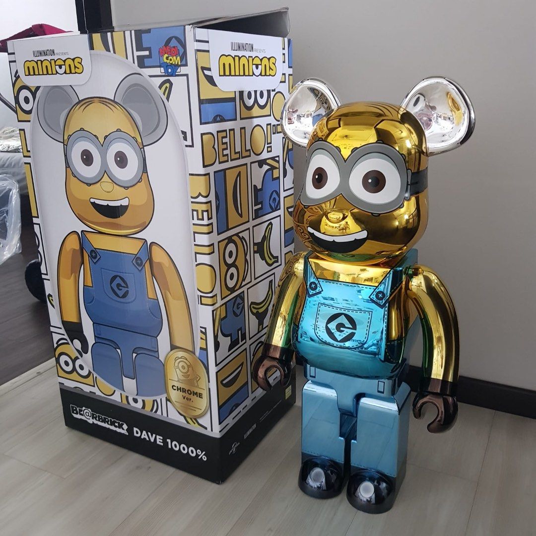 Bearbricks 1000%, Hobbies & Toys, Toys & Games on Carousell