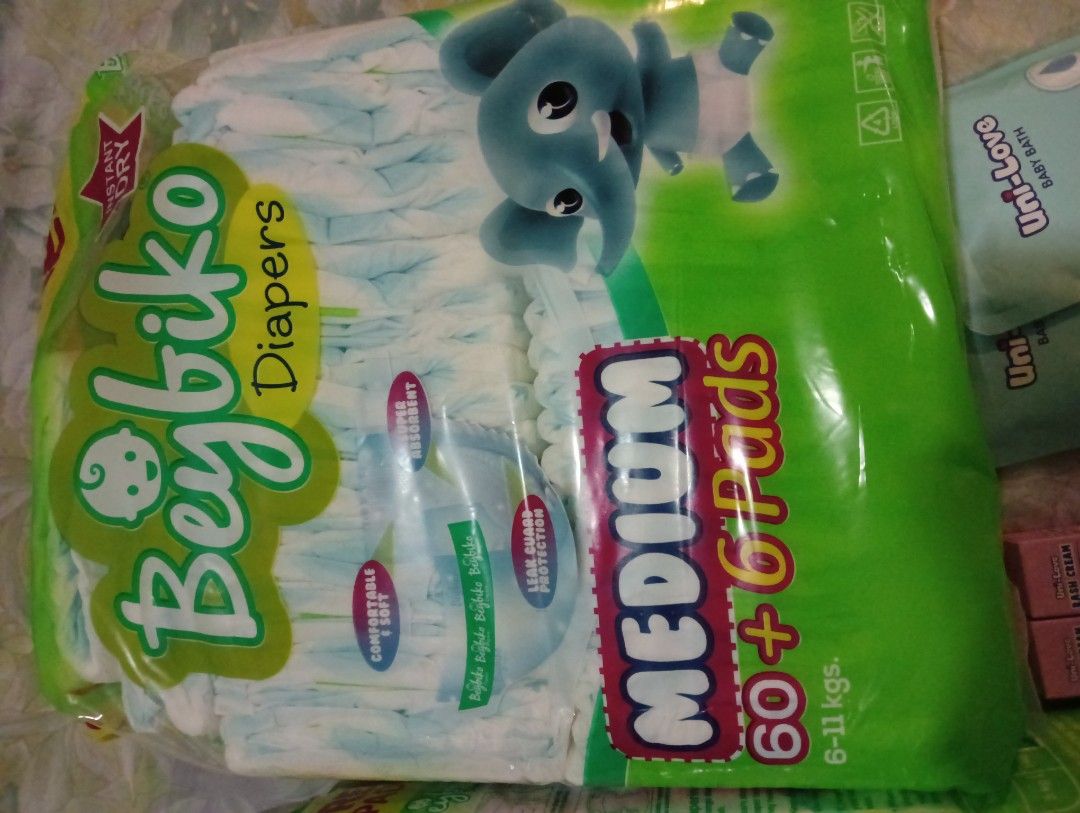 Beybiko medium diaper, Babies & Kids, Bathing & Changing, Diapers ...