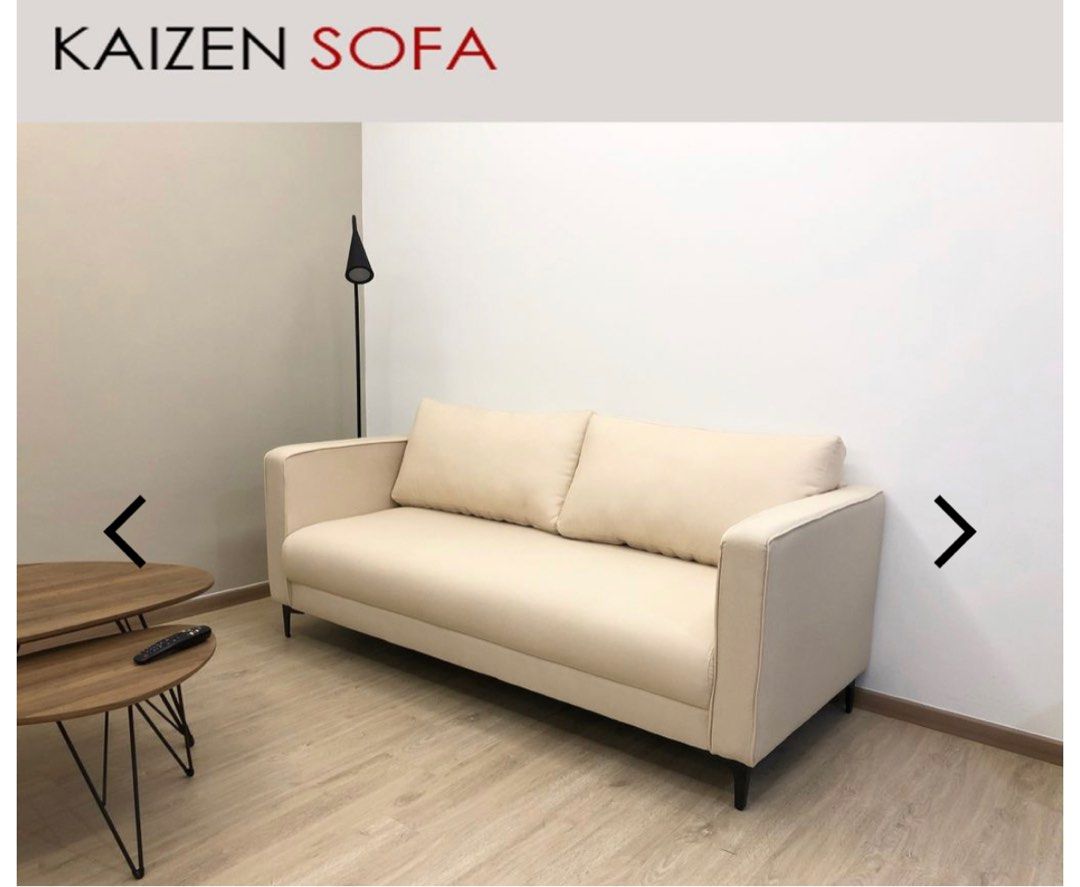 BINNY 2-SEATER KAIZEN SOFA, Furniture & Home Living, Furniture, Sofas on Carousell