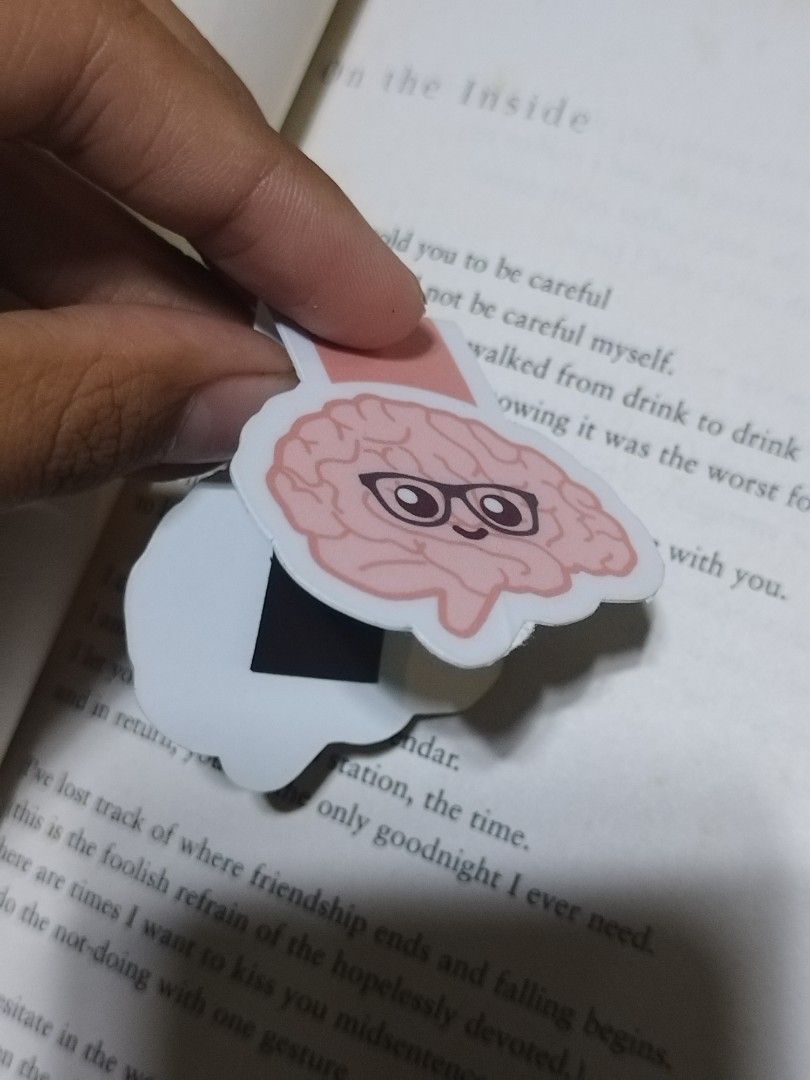 Bookmark magnetic (brain), Hobbies & Toys, Stationary & Craft ...