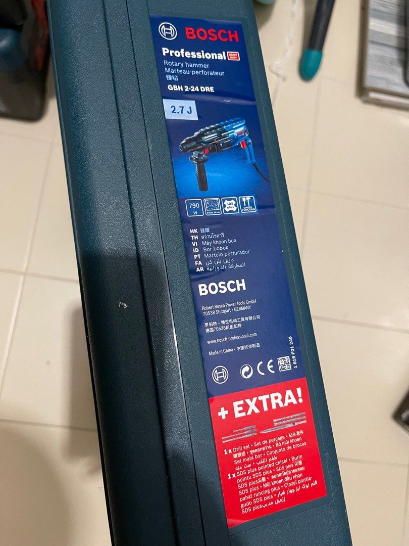 Bosch GBH 2-24 DRE, Furniture & Home Living, Home Improvement ...