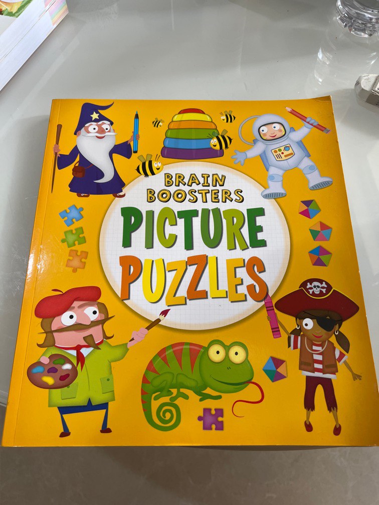 Brain boosters picture puzzles, Hobbies & Toys, Books & Magazines ...