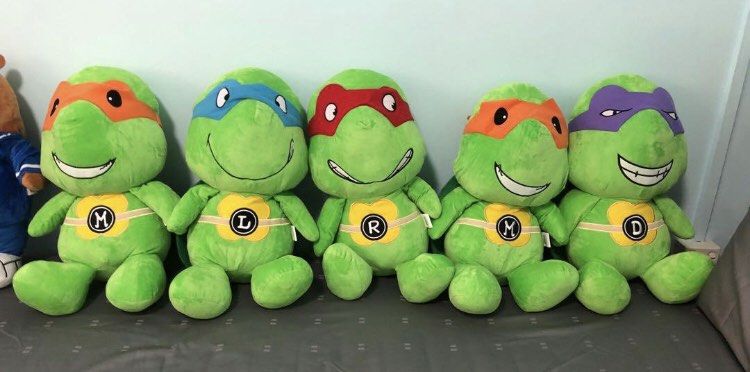 Brand new BN teenage mutant ninja turtle plush toy soft toy TMNT ...