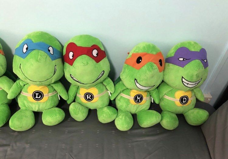 Brand new BN teenage mutant ninja turtle plush toy soft toy TMNT ...