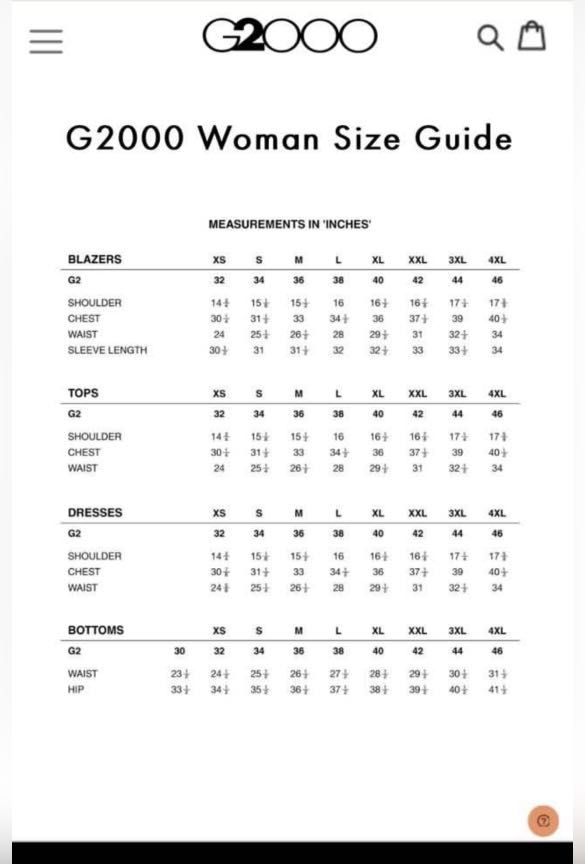 Brand new G2000 Woman Essential classic white ruffle top, Women's ...