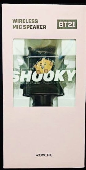 BT21 bluetooth mic (Shooky), Hobbies & Toys, Memorabilia & Collectibles, K-Wave on Carousell