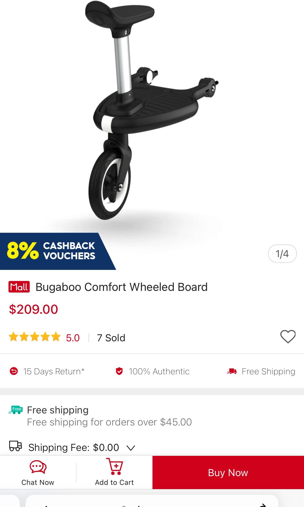 Bugaboo attachment toddler comfort board, Babies & Kids, Going Out ...