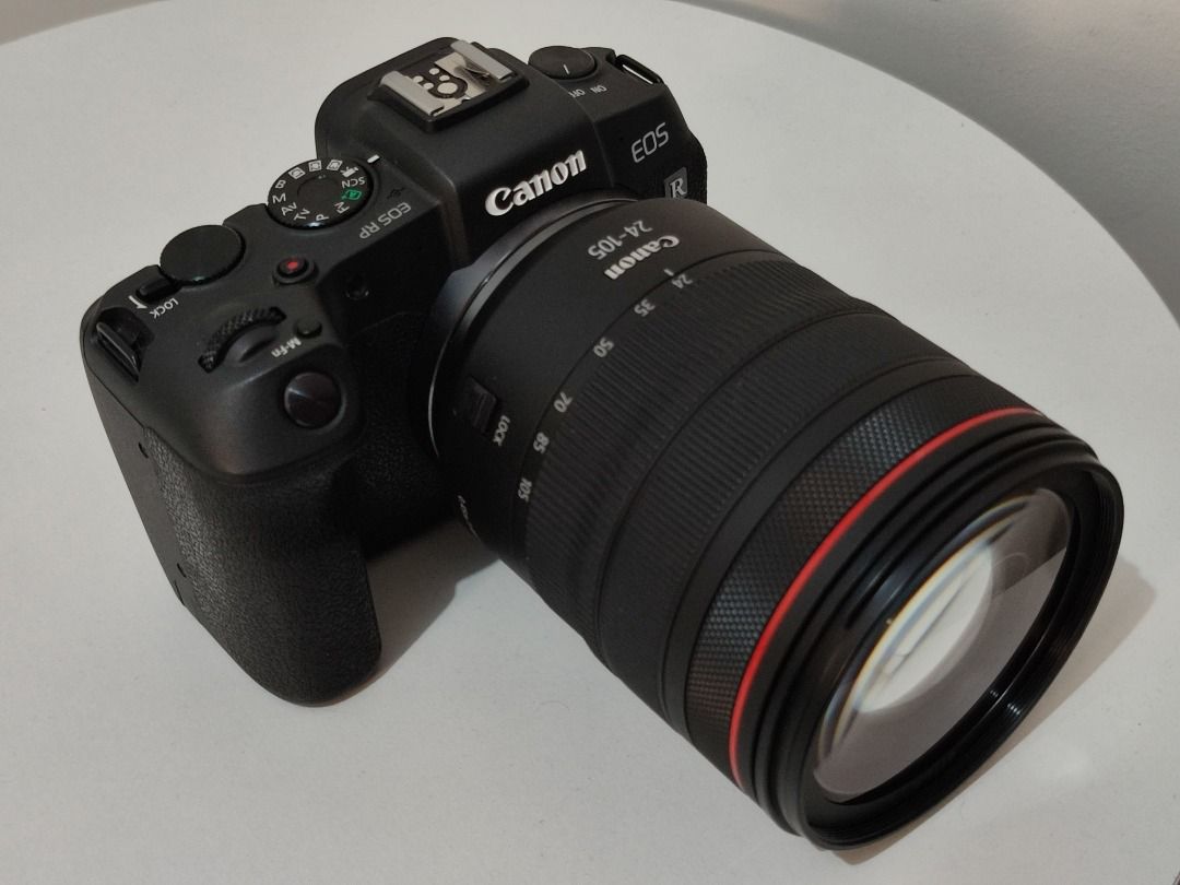 Canon EOS RP + Canon RF 24mm F4L Lens + Canon R adapter with Free 4 ...