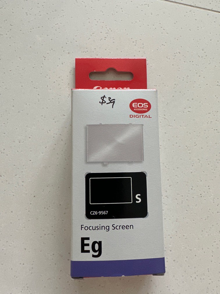 Canon Super Precision Matte Eg-S Interchangeable Focusing Screen ...