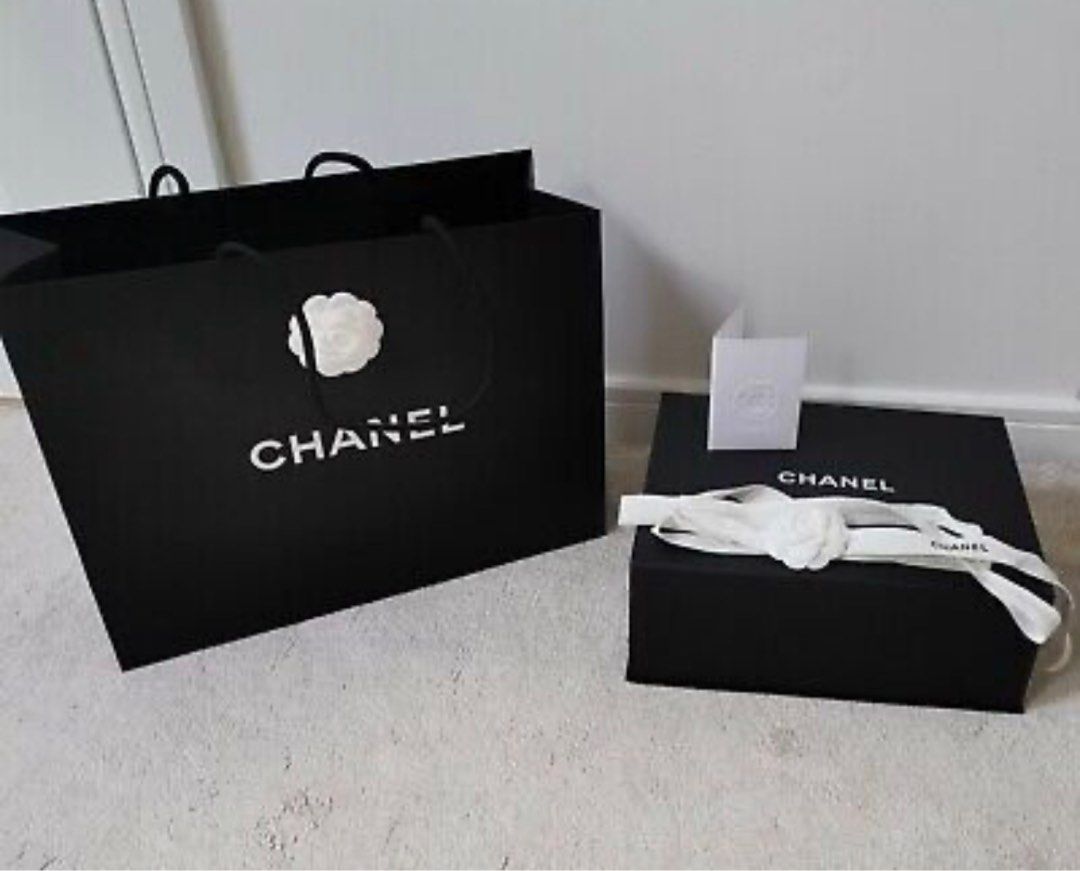 Chanel Box and Paper Bag, Everything Else on Carousell