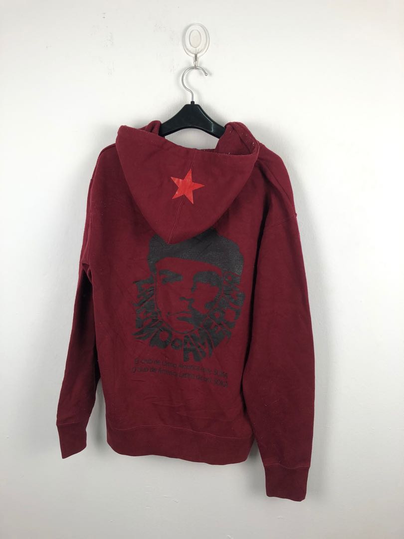 Che Guevara Hooded Jacket, Men's Fashion, Coats, Jackets and Outerwear ...