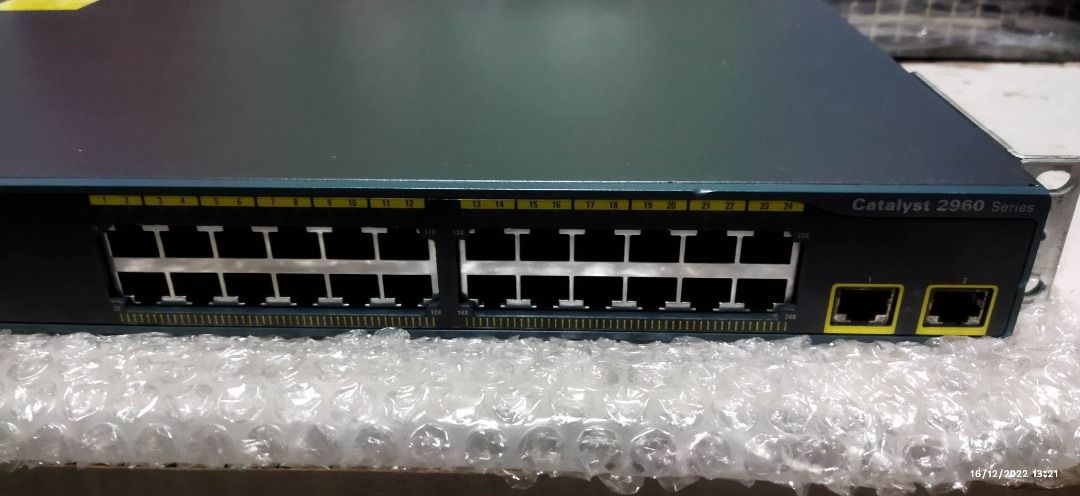 Cisco Catalyst 2960 24 Ports Layer 2 Switch, Computers & Tech, Parts & Accessories, Networking ...