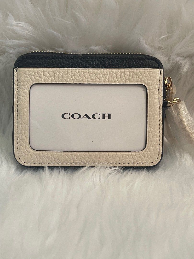 ️’s Day Sale!!! Coach Zip Card Case, Women's Fashion, Bags & Wallets ...