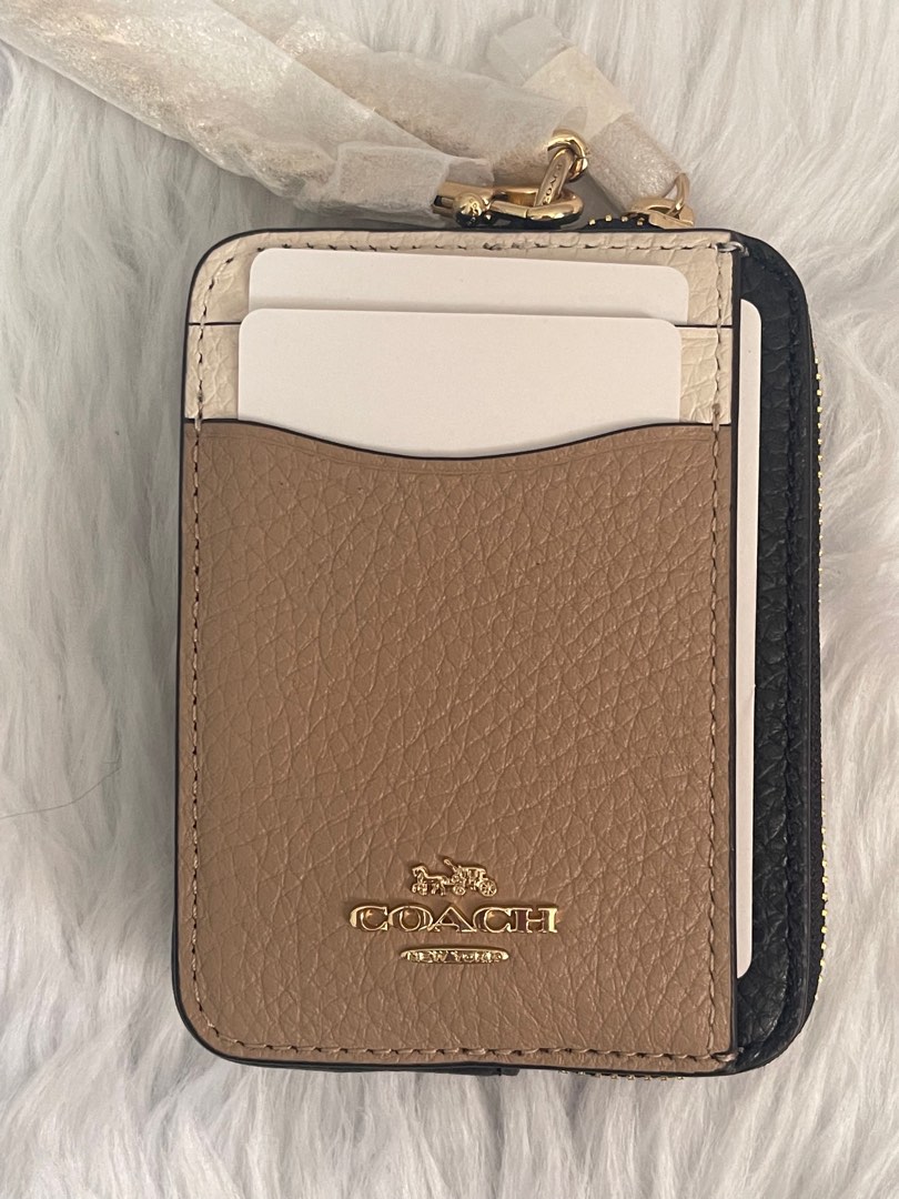 ️’s Day Sale!!! Coach Zip Card Case, Women's Fashion, Bags & Wallets ...